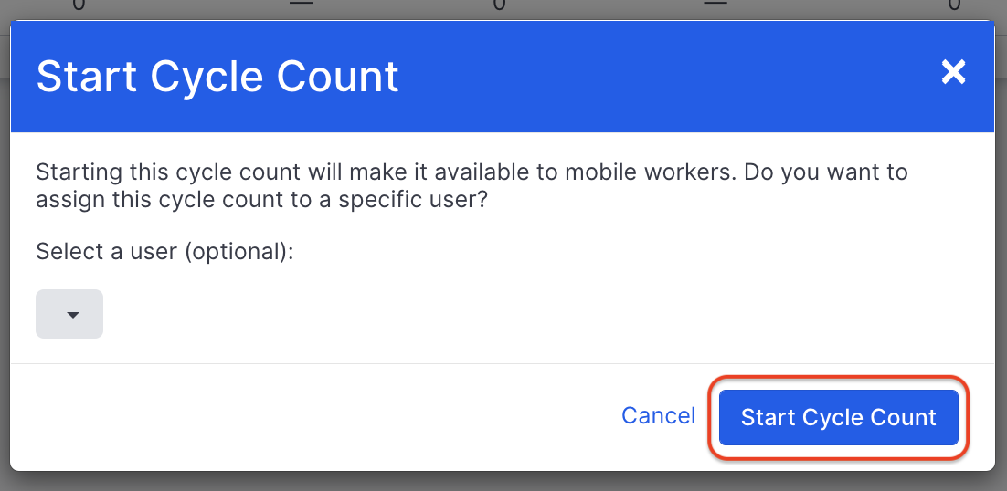Starting Cycle Counts – Flexe