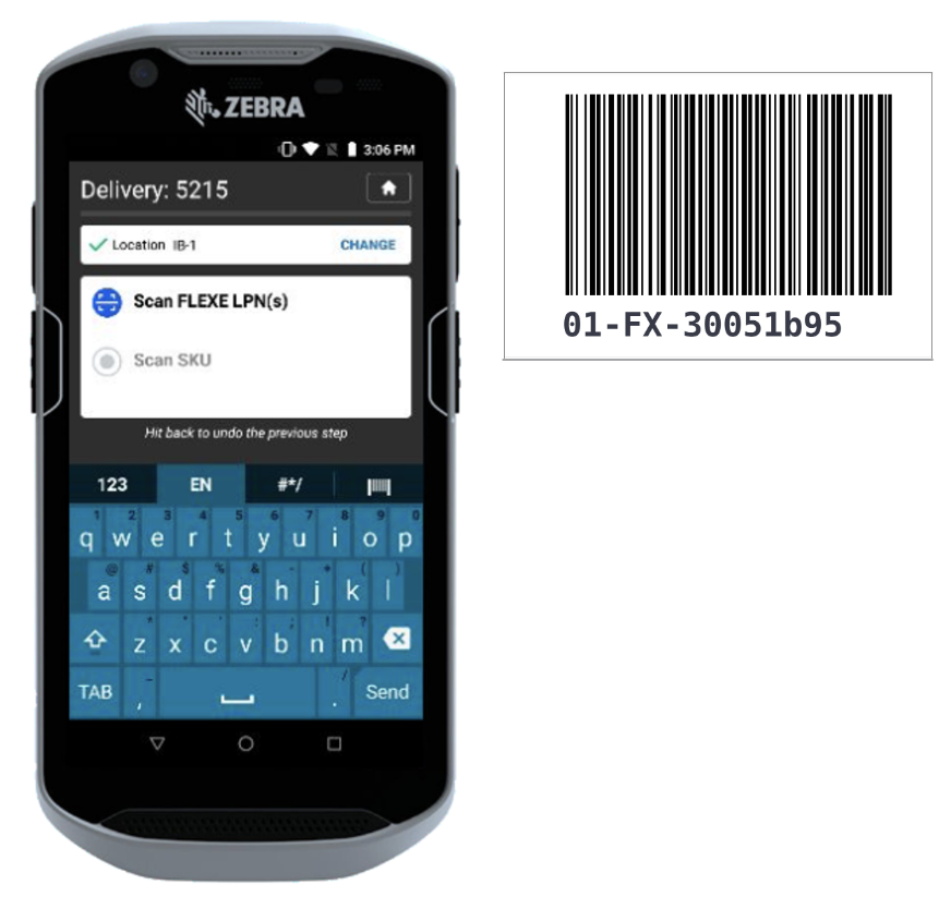 Receiving LPNs – Flexe