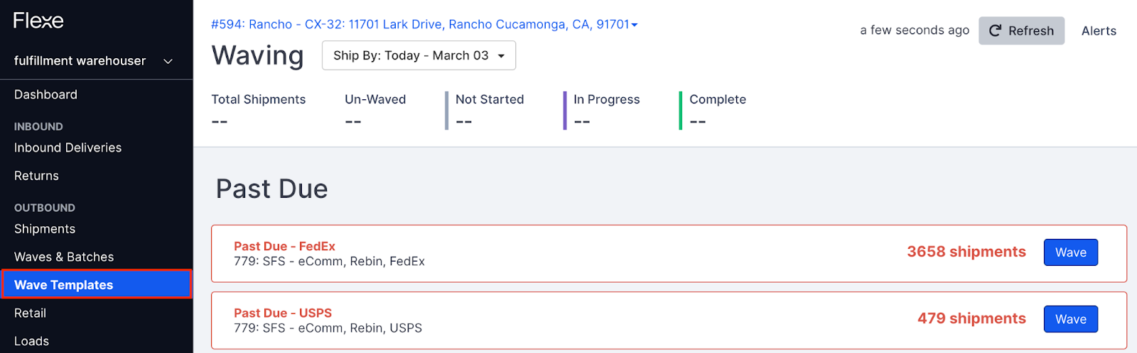 SFS Waving – Flexe