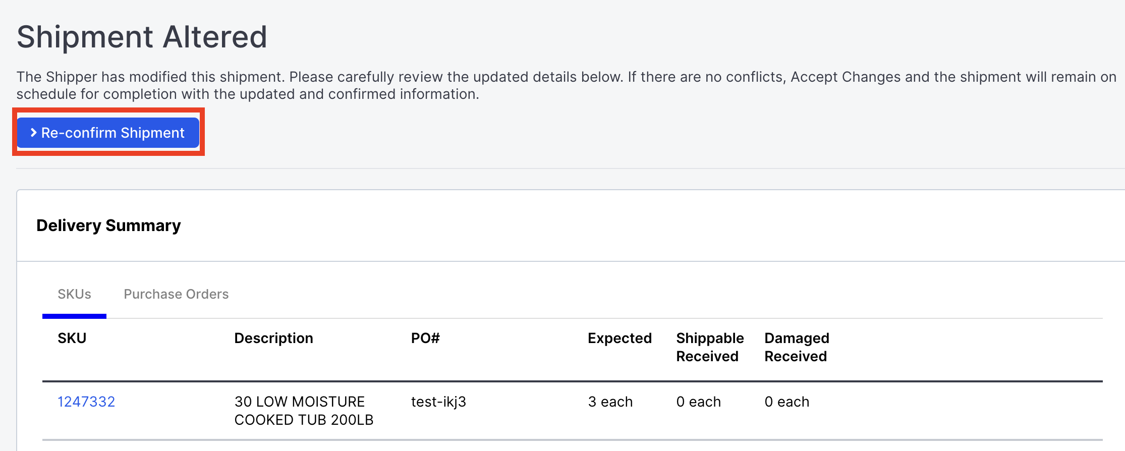 Confirming Inbound Deliveries – Flexe