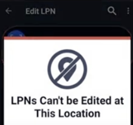 Edit LPN Process – Flexe