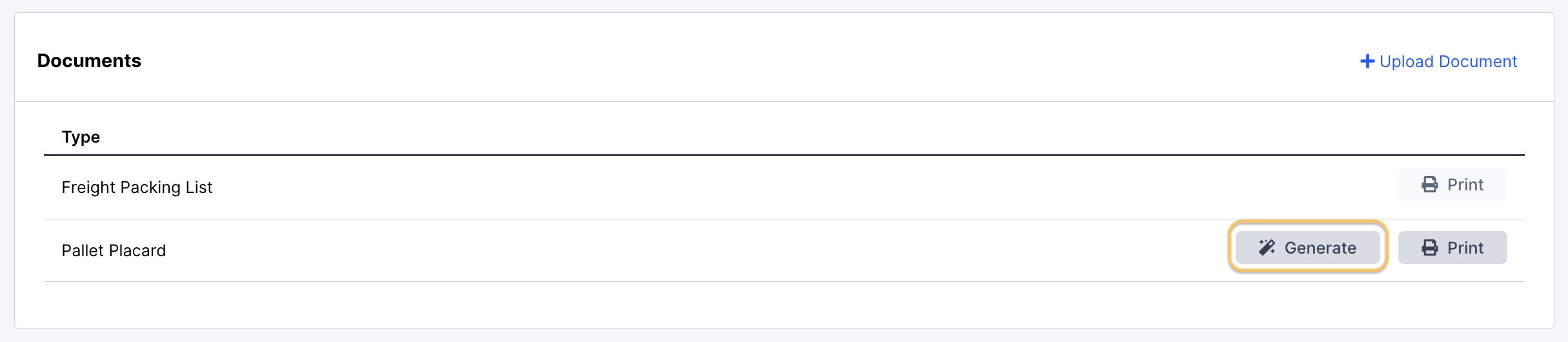 Printing Pallet Placards – Flexe