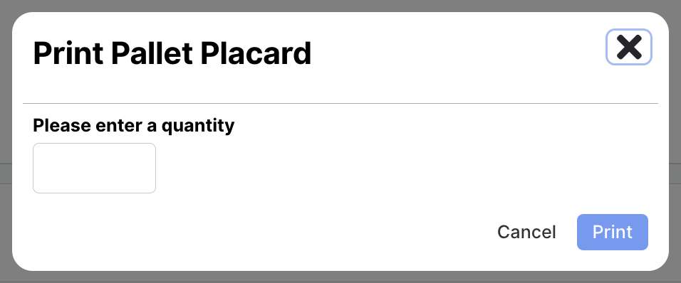 Printing Pallet Placards – Flexe