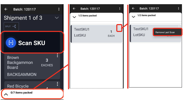 Packing with Pack-Time Label Generation (PTLG) – Flexe