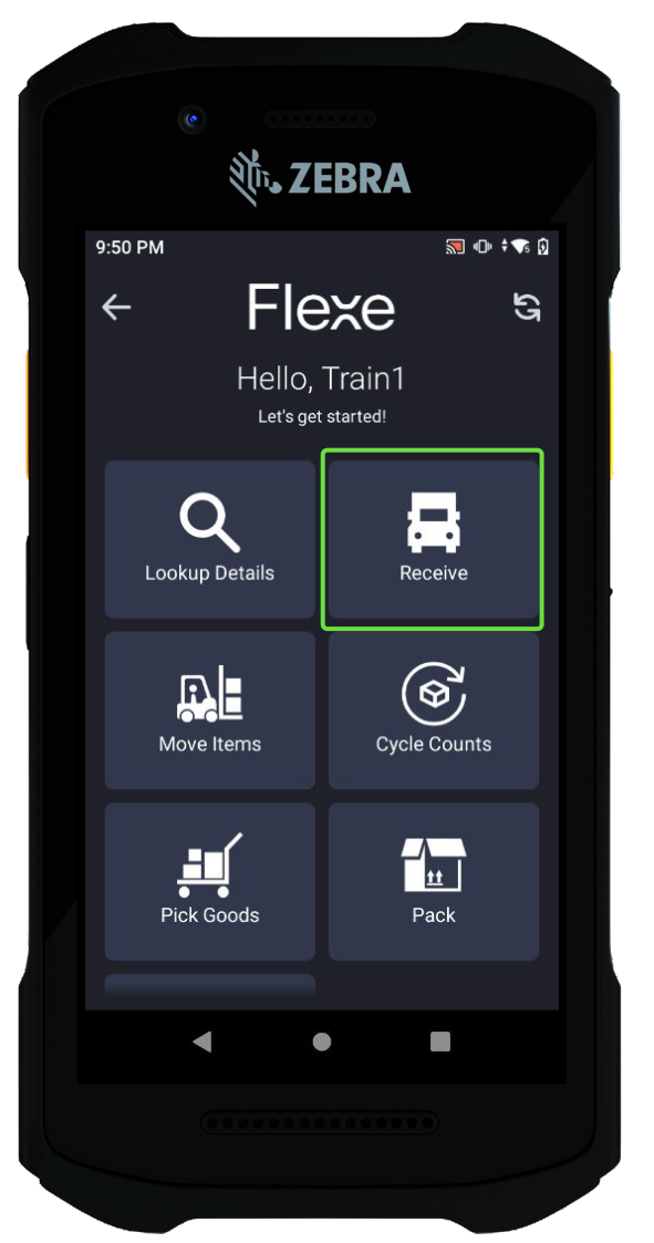 Receiving LPNs – Flexe