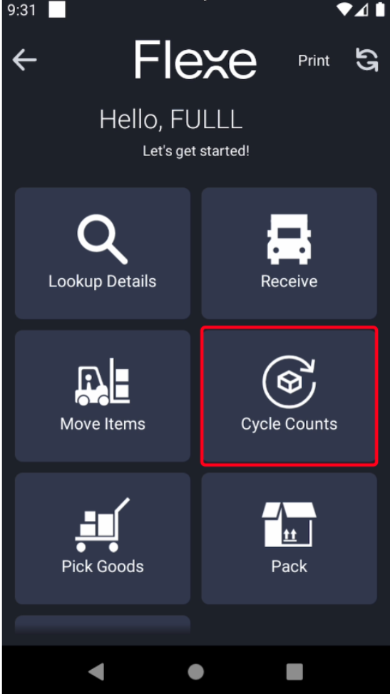 Cycle Counting Unexpected Loose Goods – Flexe