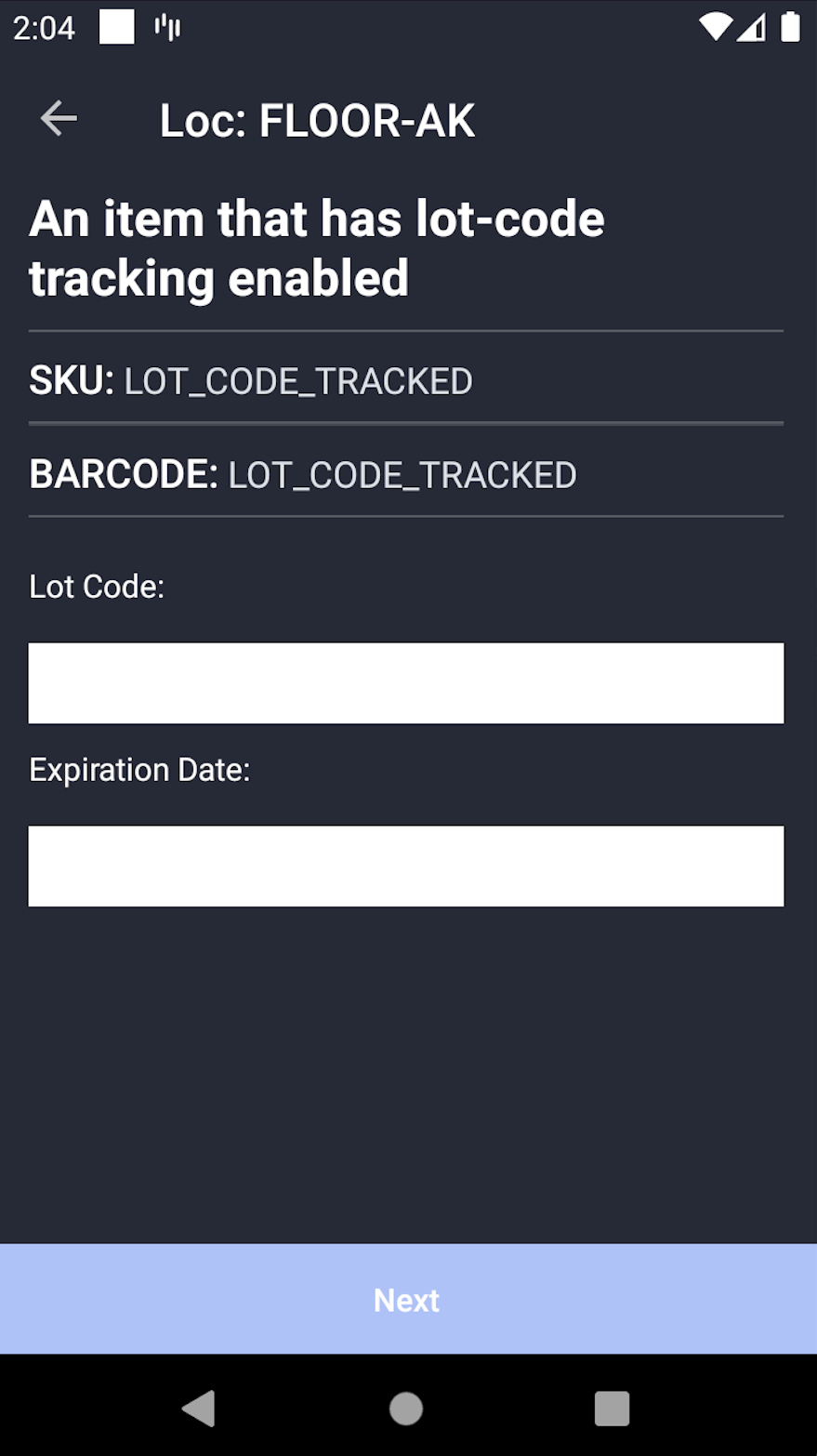 Cycle Counting Unexpected Loose Goods – Flexe