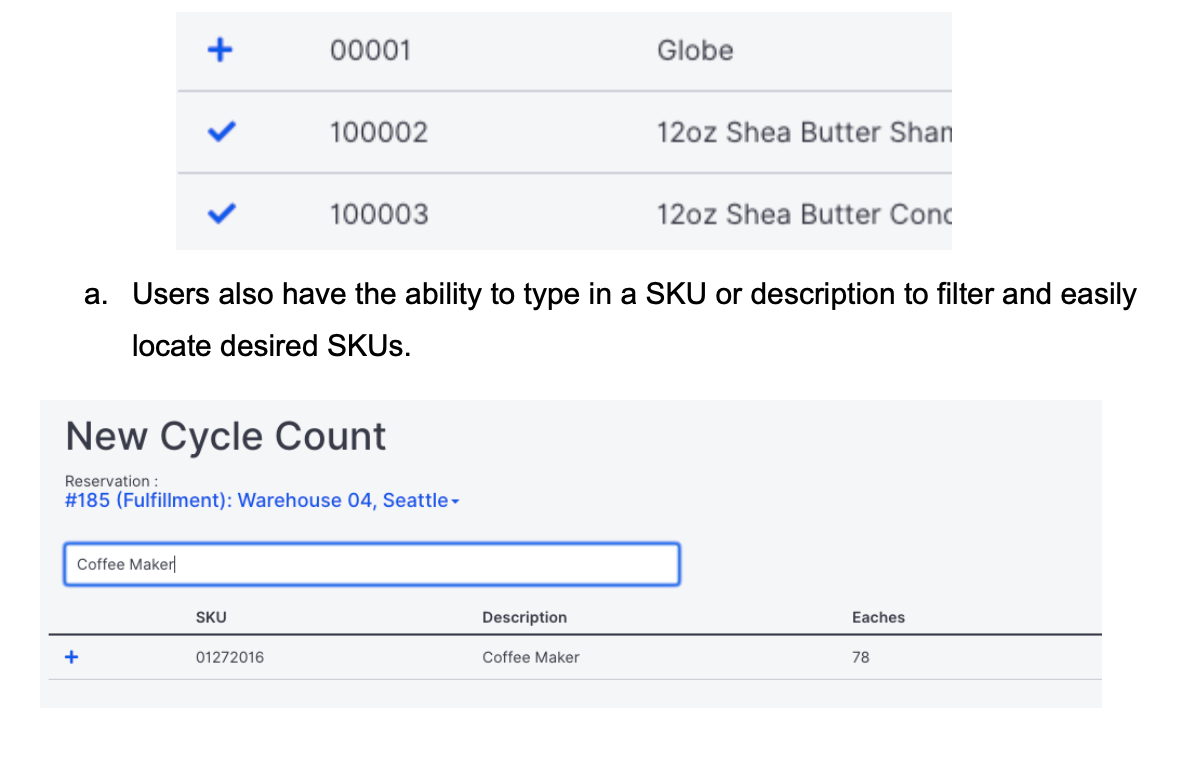 Cycle Counting (Shipper) – Flexe