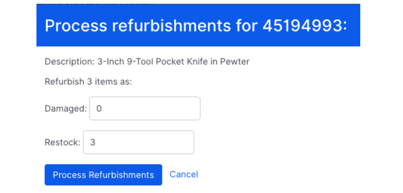 Inbound Returns Processing – Flexe