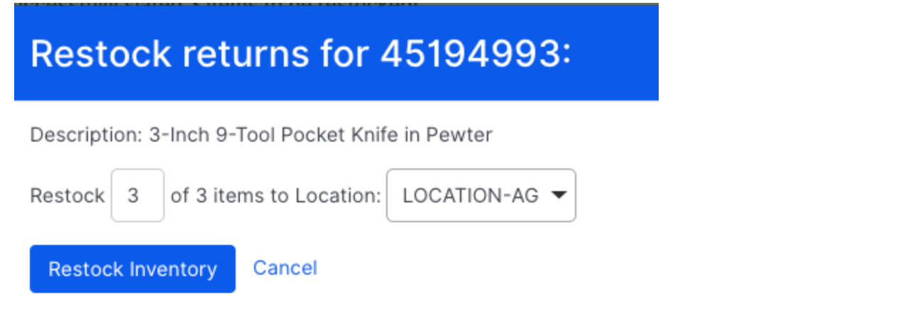 Inbound Returns Processing – Flexe