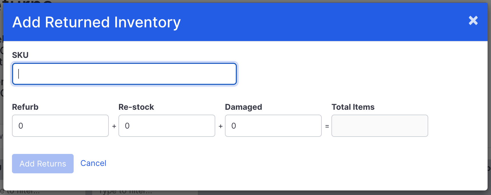 Inbound Returns Processing – Flexe