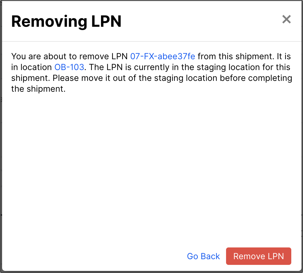 Removing & Replacing LPNs – Flexe