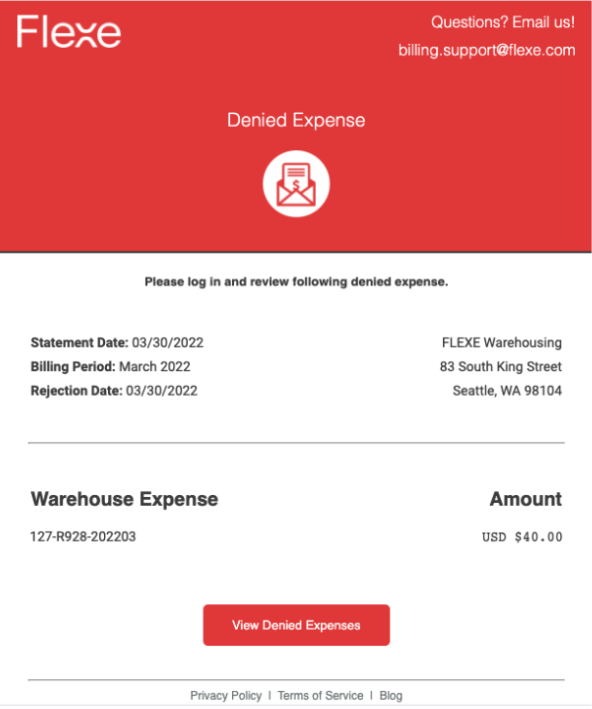 Submitting Expenses in Flexe – Flexe