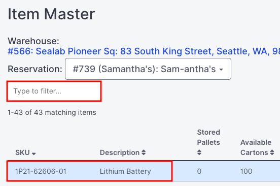 First Article Inspection in the Item Master – Flexe