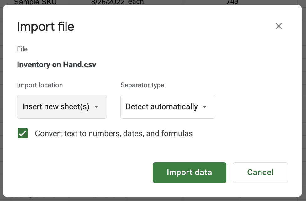 Creating SKU Consolidation Reports – Flexe