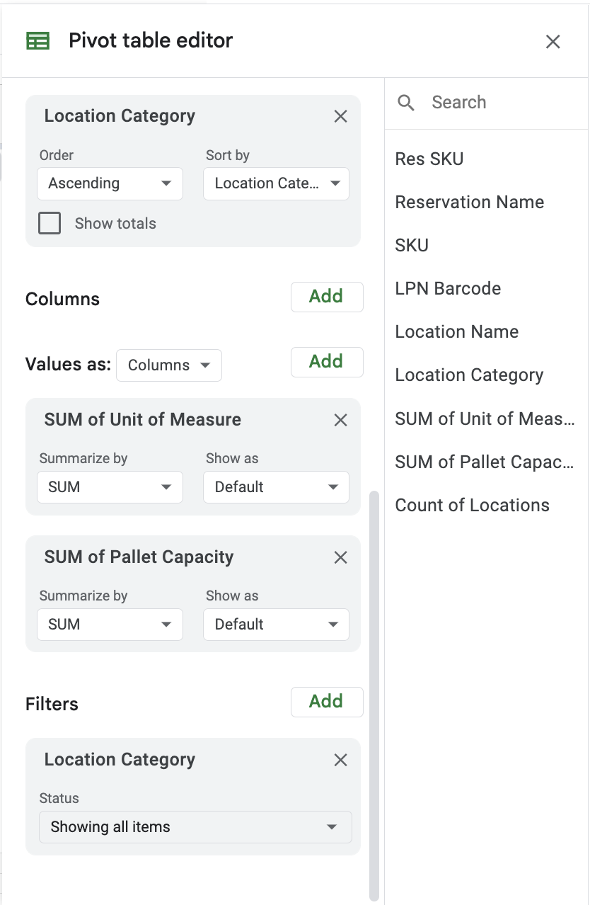 Creating SKU Consolidation Reports – Flexe